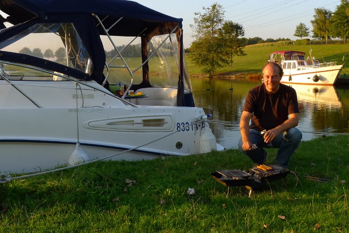 Grillen am Boot - BOOTSSAISON.DE